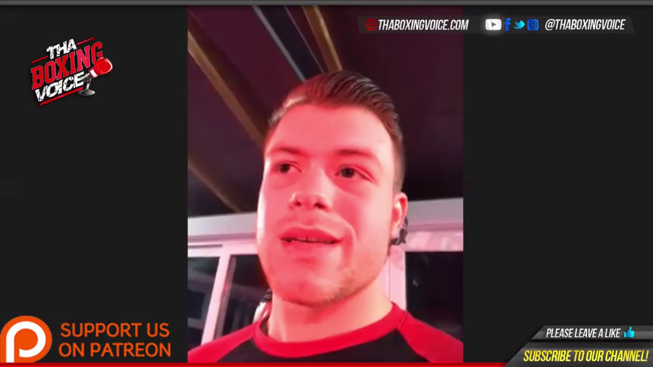 🚨William Webber “If you stand there with Canelo it’s more than likely ...