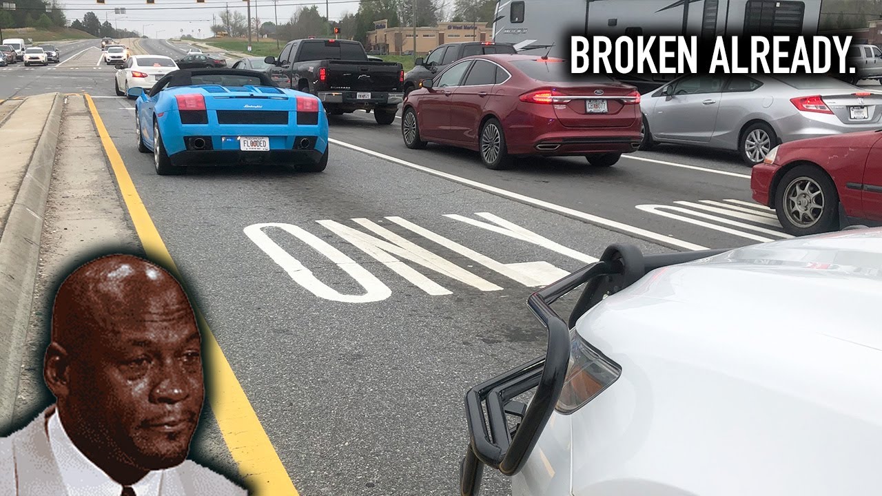 I got world’s cheapest Lambo and it immediately broke