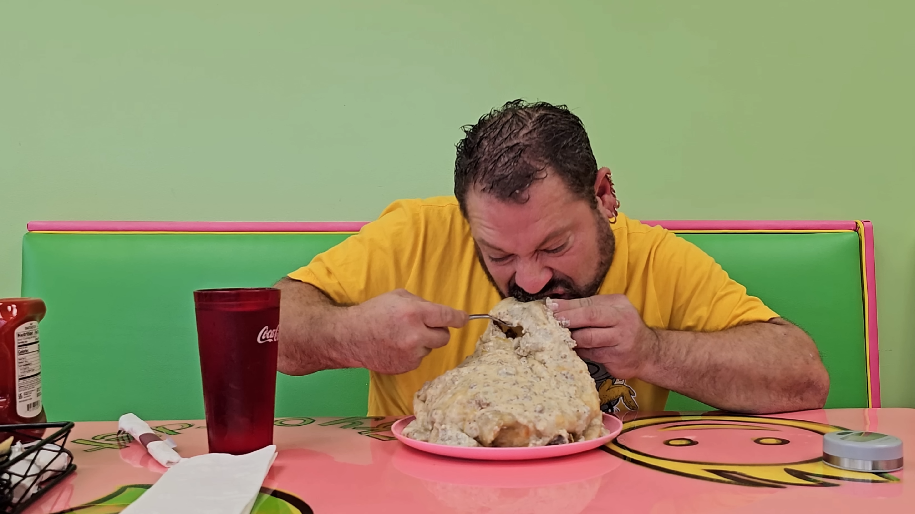 Massive Belly Buster Breakfast Burrito Challenge