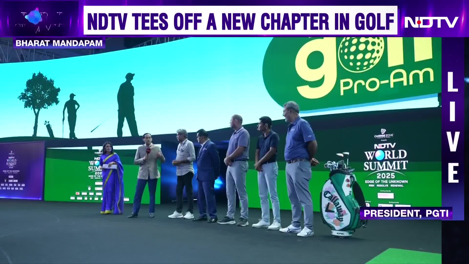 NDTV Pro-Am Golf Launched, India's No. 1 Pro-Am Where Professional and ...