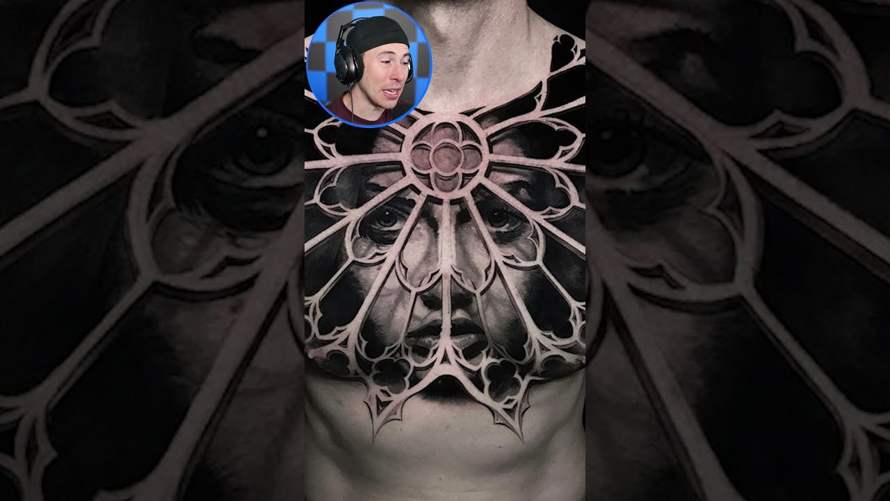 Three-dimensional tattoos that create striking illusions