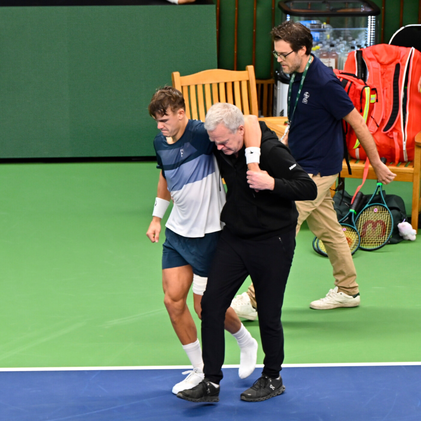 Déchirure du tendon d'Achille pour Rune