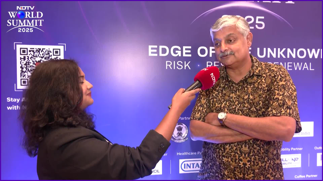 NDTV World Summit | Vivek Menon, Founder of Wildlife Trust of India ...