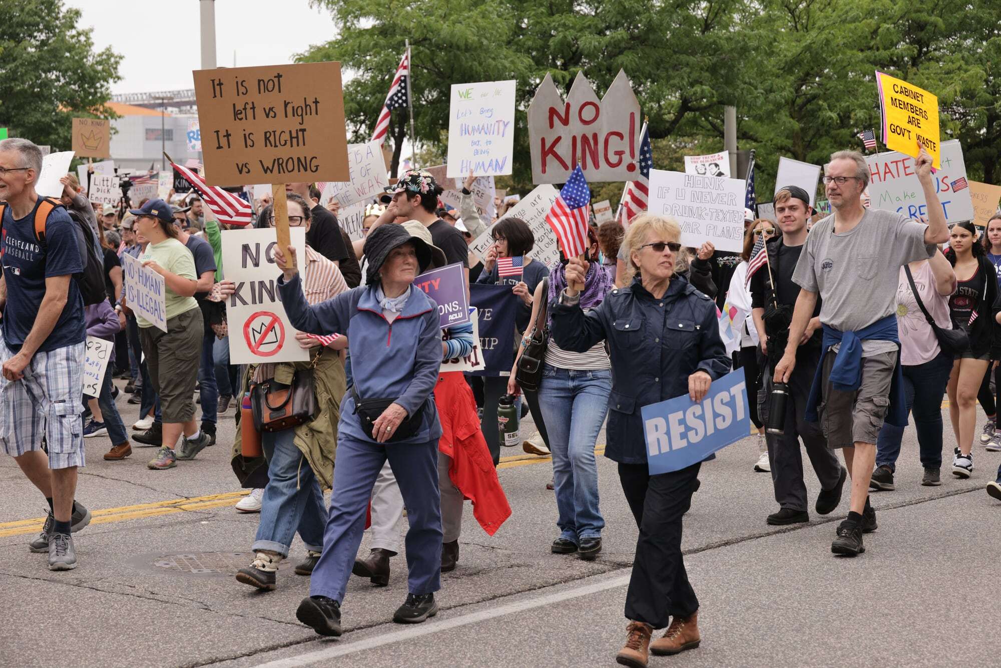 ‘No Kings’ protests return to Northeast Ohio: Where to find Oct. 18 rallies