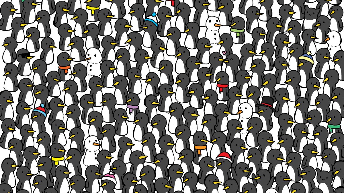 Only 1 Out Of 500 Highly Attentive People Could Spot Three Cats Hidden ...