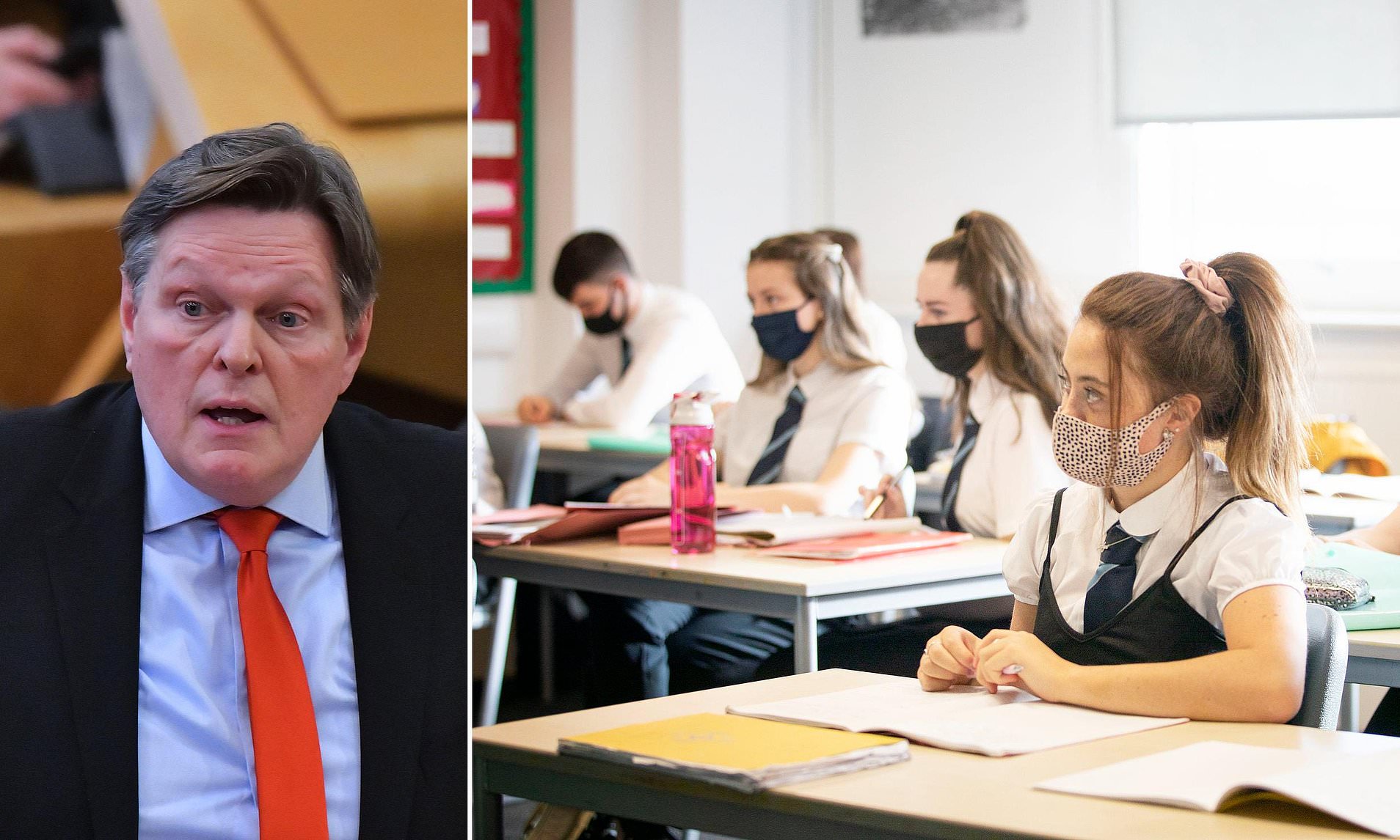 SNP ministers blasted as children quitting schools early soars 40 pc since 2019