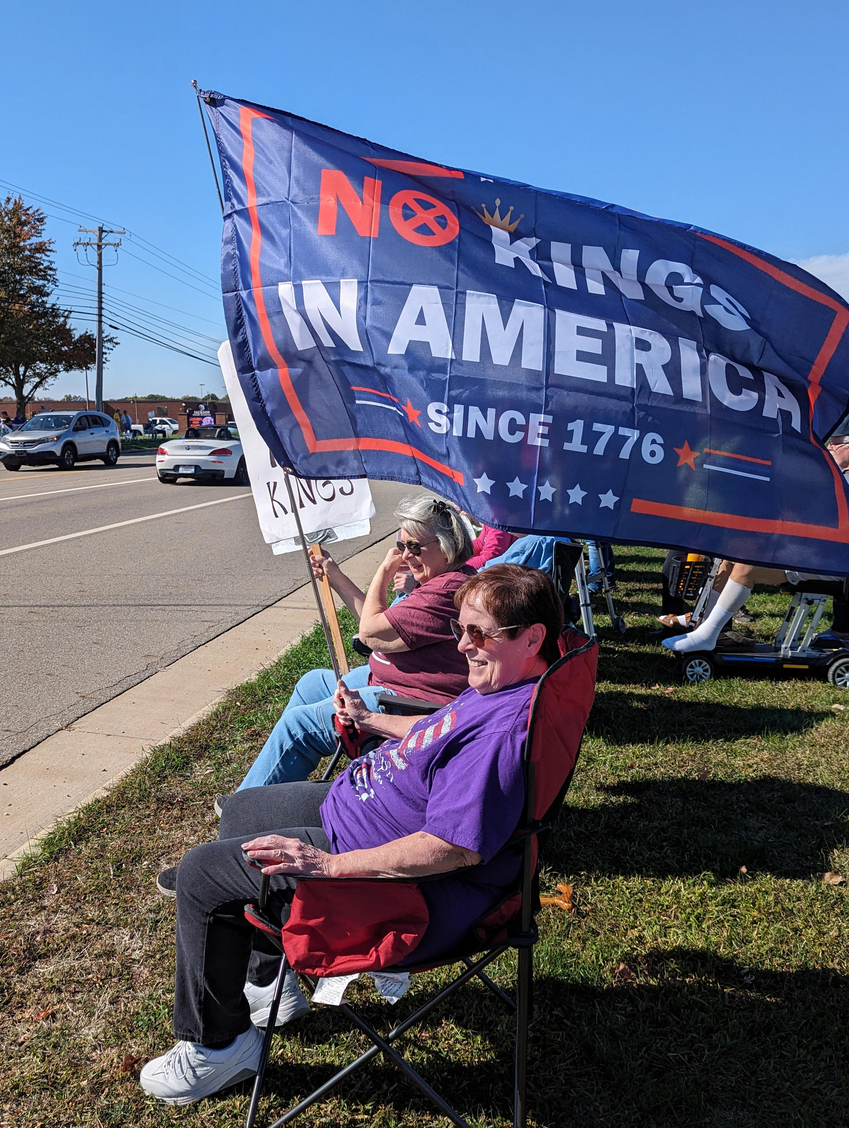 Motorist who struck woman at No Kings rally in Stark says he doesn't ...