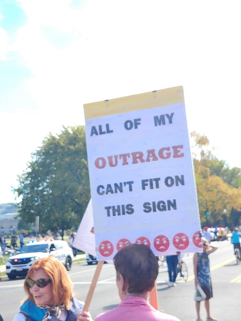 Best signs and costumes from the nationwide ‘No Kings’ protests ...