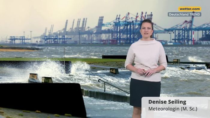 7-Tage Wetter: Tiefdruckserie mit Sturmgefahr