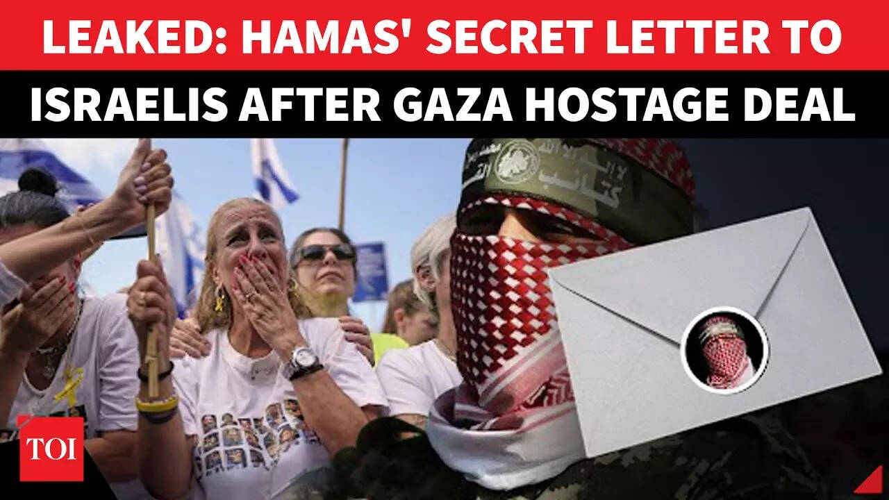'WE KNEW...': Hidden Letters Written By Hostages In Gaza Surface ...