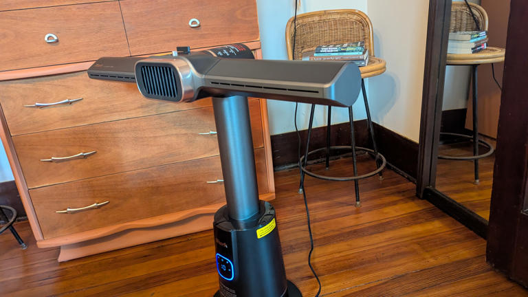 I've been testing Shark's new combo fan and heater, and the cooling is ...