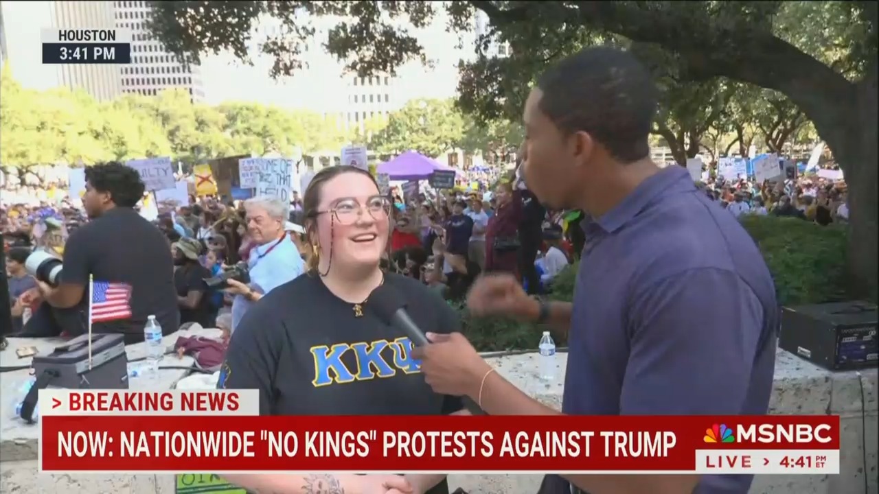 ‘Proud to Say That the People out Here are Antifa’: No Kings Organizer ...