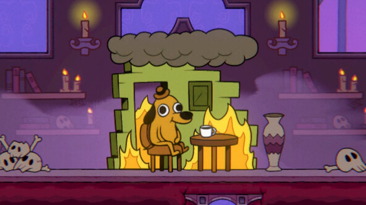 Il meme "va tutto bene" è stato trasformato in un videogioco, di cui ...