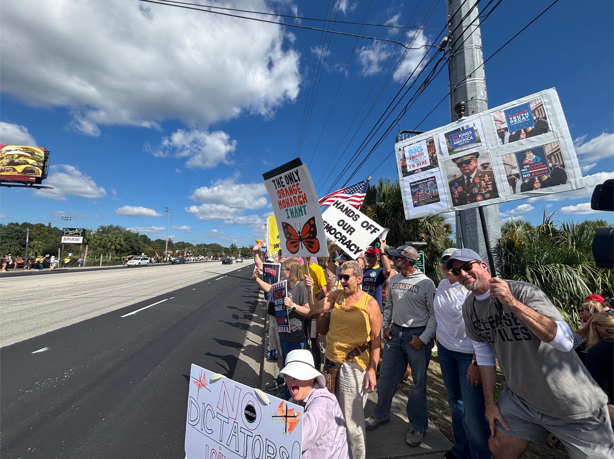 ‘No Kings’ protest brings over 2,000 protestors in North Charleston