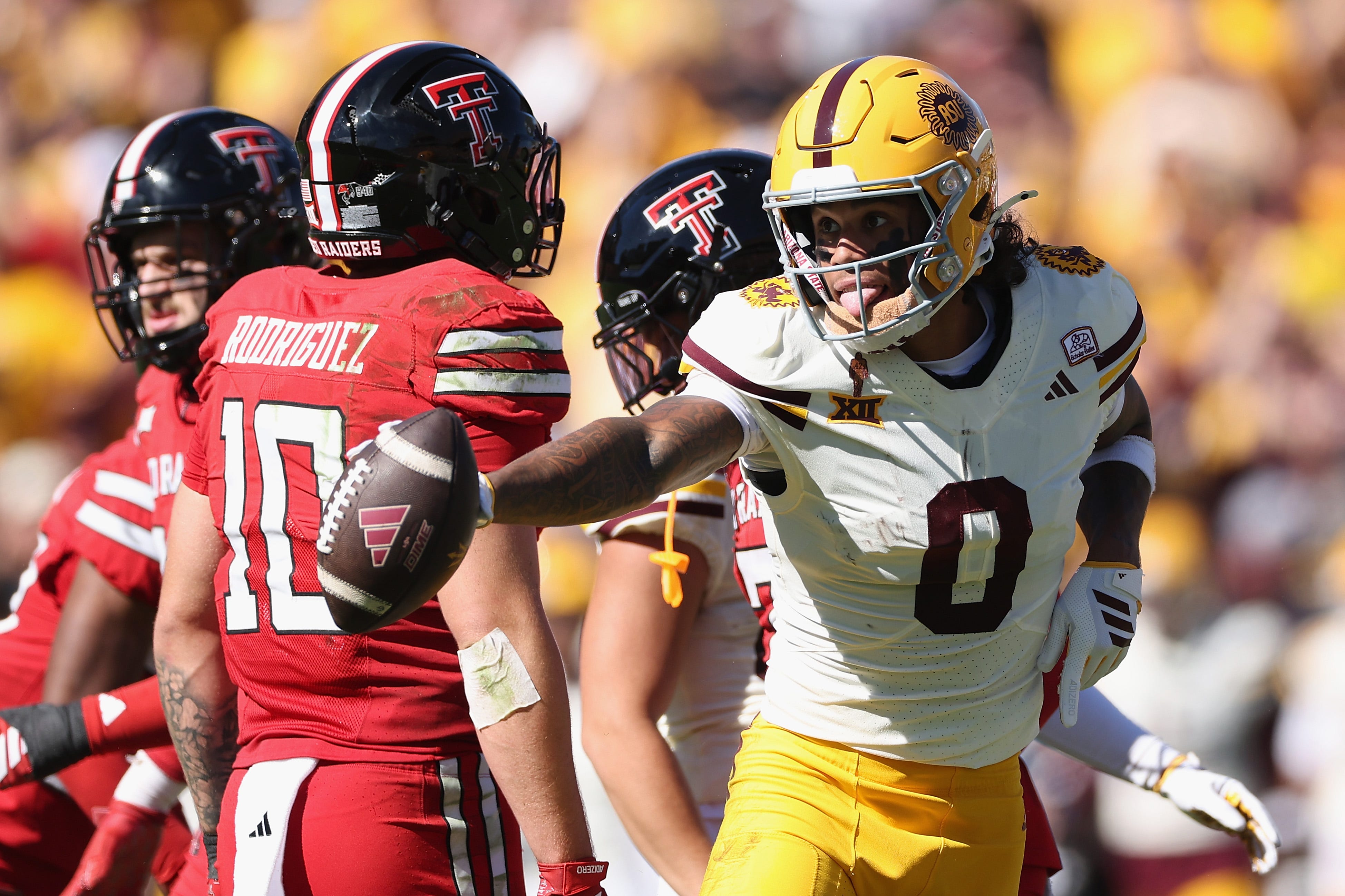 Arizona State upsets Texas Tech in Big 12 college football Week 8 thriller