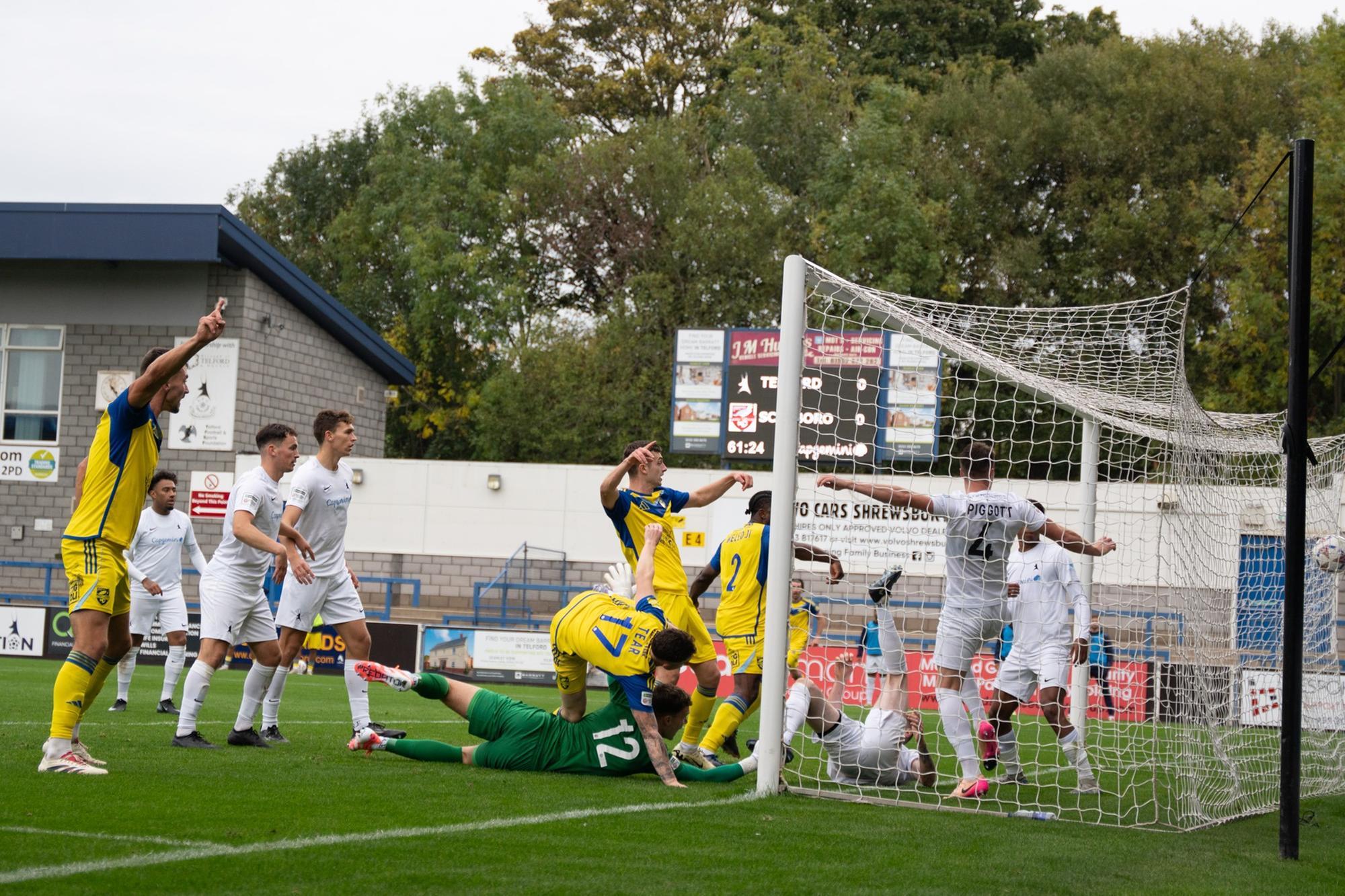 Below-par Scarborough Athletic slump to 4-1 defeat at AFC Telford United