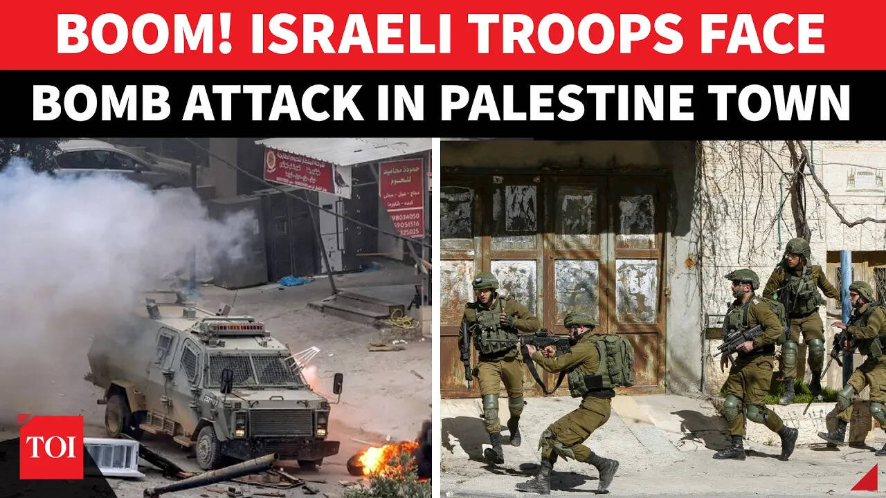 Advancing IDF Soldiers Attacked In Occupied West Bank With Explosive ...