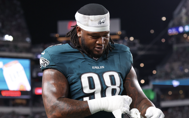 Eagles DT Jalen Carter awaiting punishment decision after 49ers incident