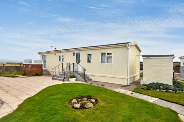 Walney Island park home for sale with 'uninterrupted' sea views