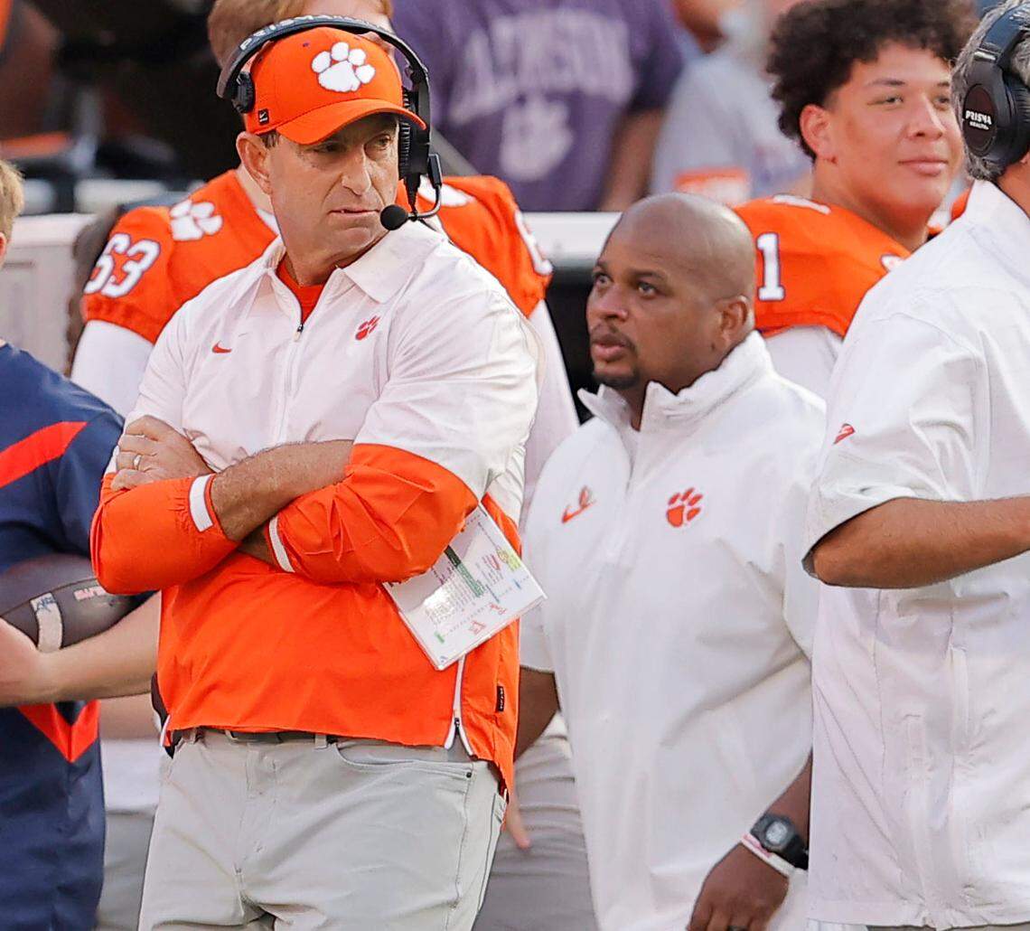 What Dabo Swinney said about Clemson's home loss to SMU, Bryant Wesco ...