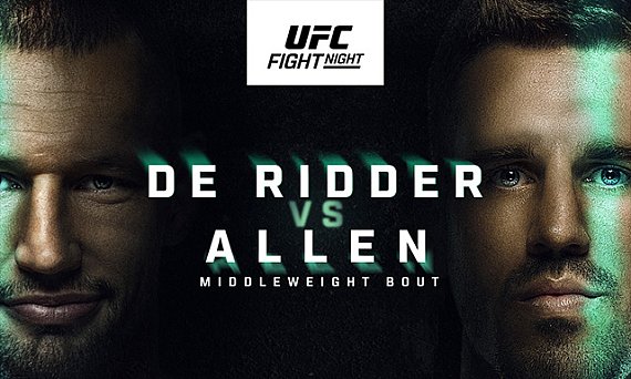 UFC Vancouver ‘De Ridder vs. Allen' Play-by-Play, Results & Round Scoring