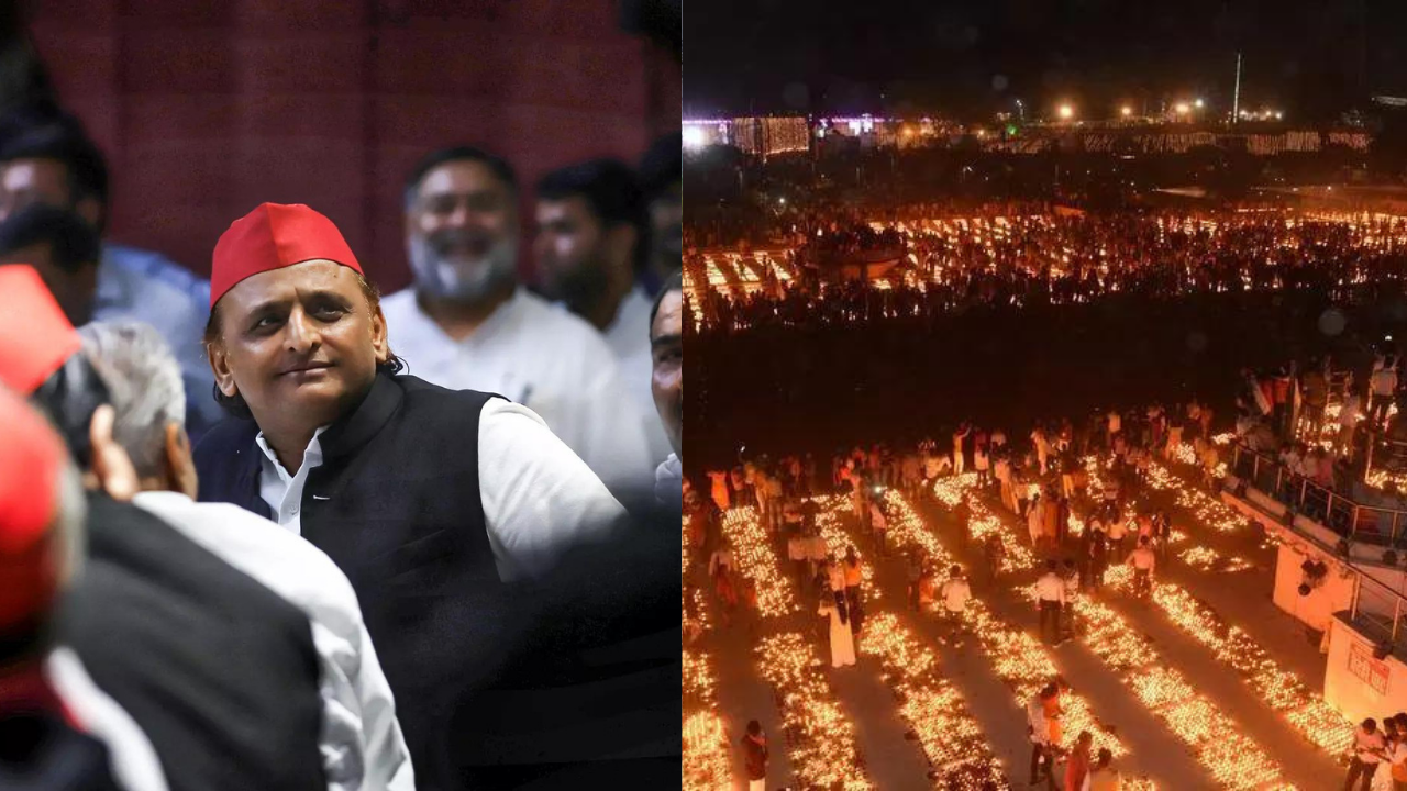 'Why spend money on diyas': SP chief Akhilesh Yadav questions Deepotsav ...