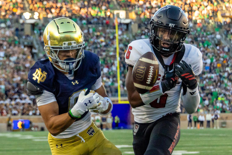 Here are the five stars from Notre Dame's 25-10 win over Boston College