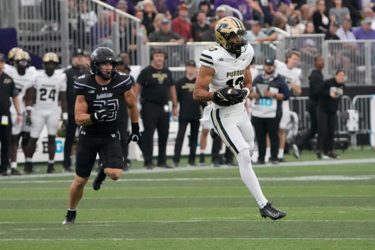 What channel is Purdue football vs Michigan on TV today? Start time ...