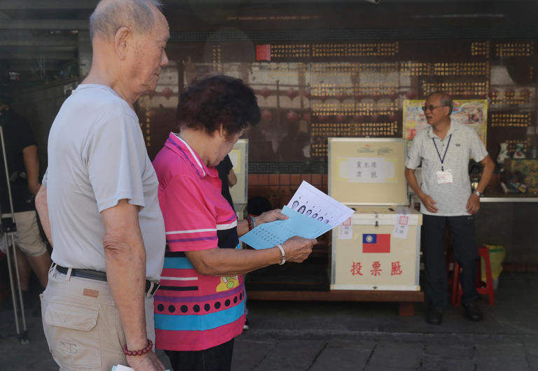 Taiwan's main opposition party elects new leader in a race clouded by ...