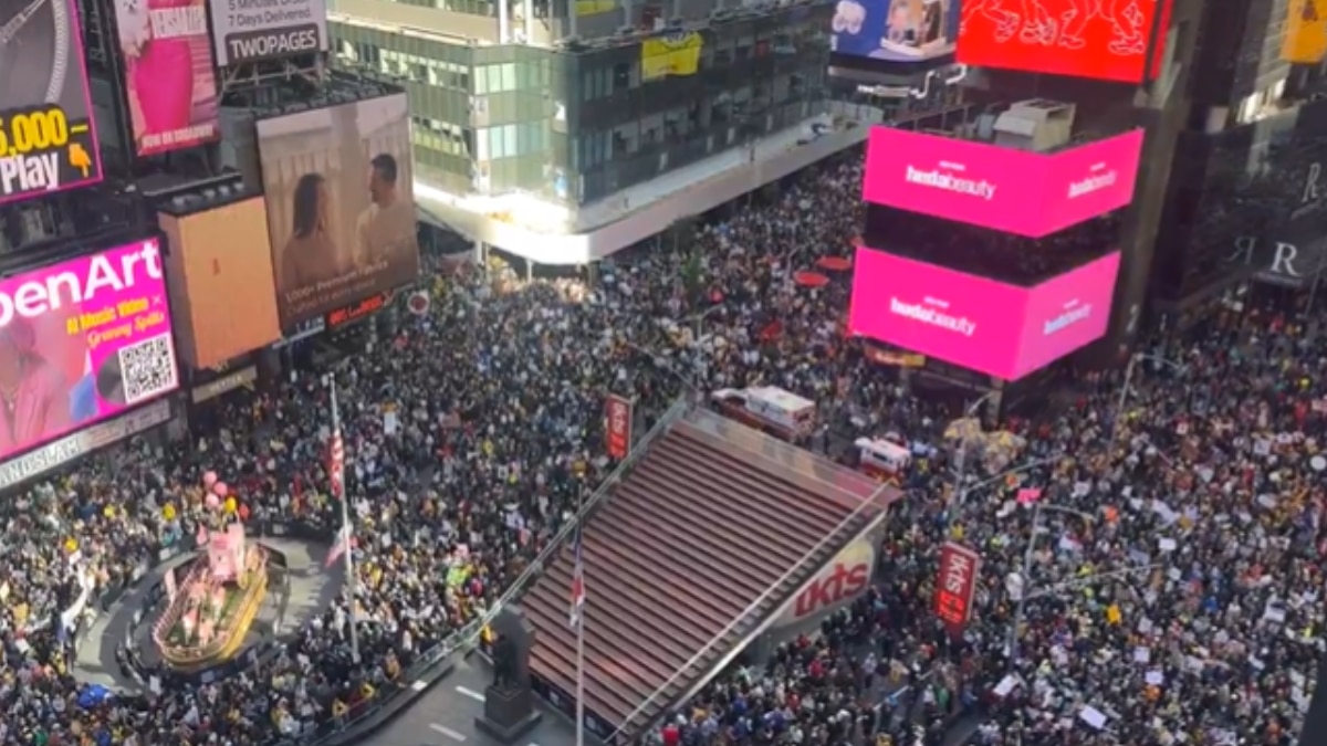 'No King' Protests Erupt Across US As Millions Rally Against Trump's ...