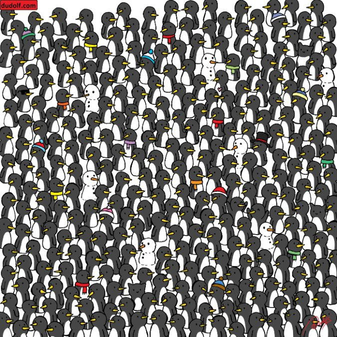 Only 1 Out Of 500 Highly Attentive People Could Spot Three Cats Hidden ...
