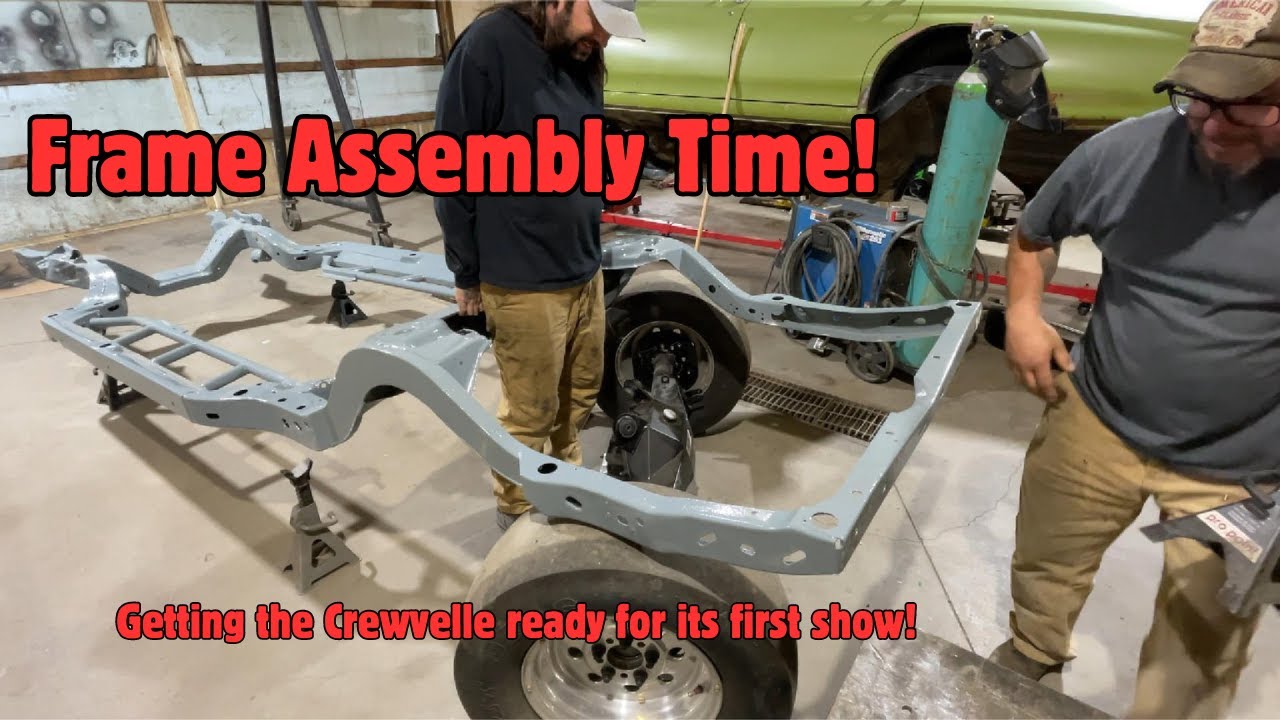 Preparing the Crewvelle for its first show!