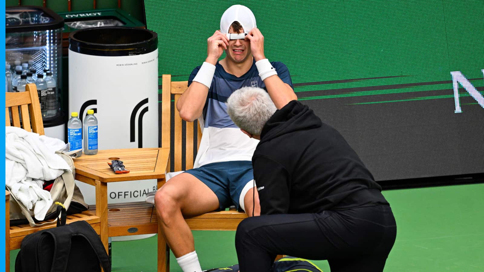WATCH: Shocking Holger Rune injury confirmed amid desperate scenes in ...