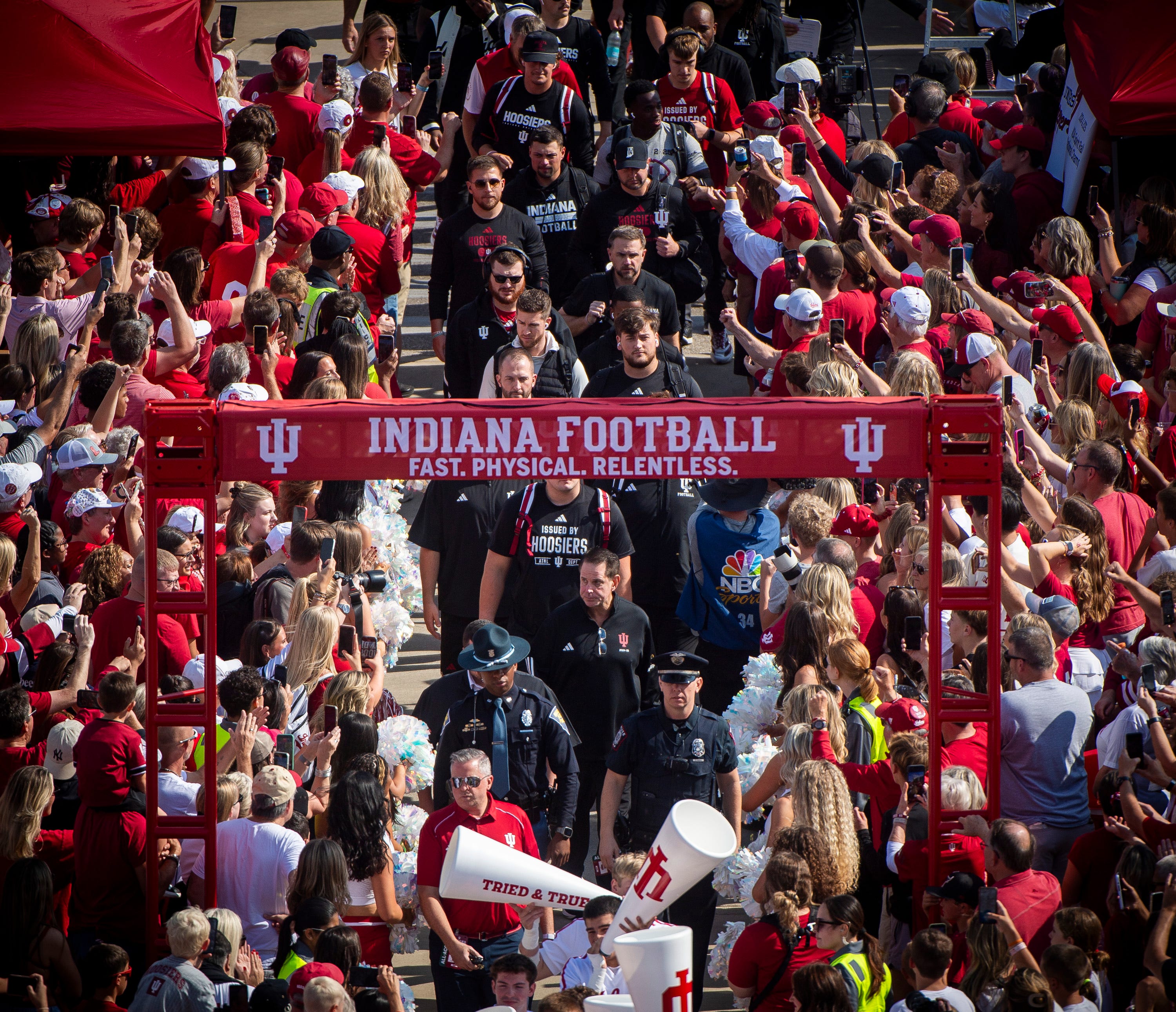Why is Indiana football game delayed vs Michigan State? Weather, radar ...