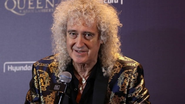 Queen-Gitarrist Brian May kam zu Musical-Premiere