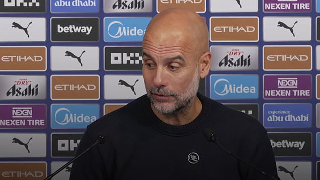 Pep Guardiola: Man City cannot keep relying on prolific Erling Haaland
