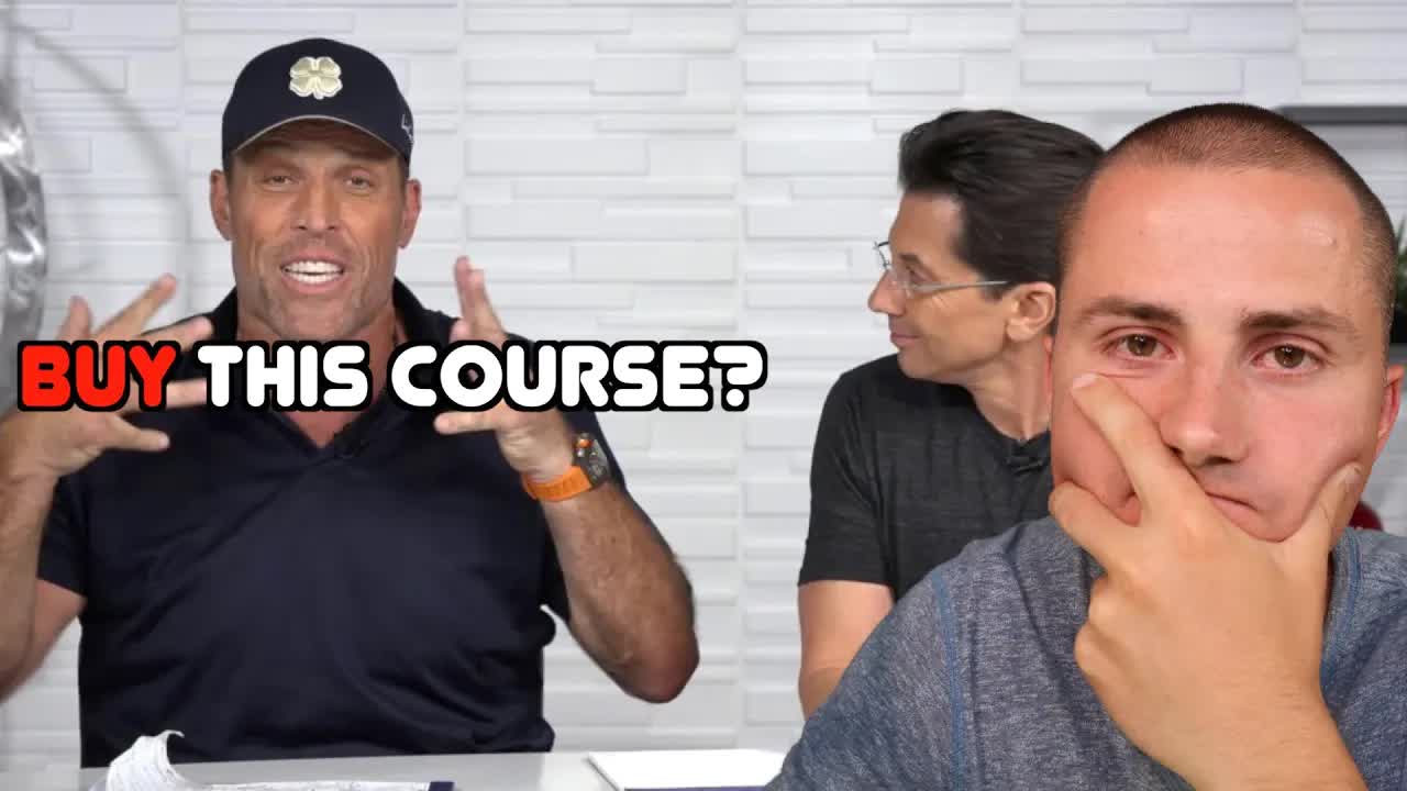 Tony Robbins and Dean Graziosi fake guru course