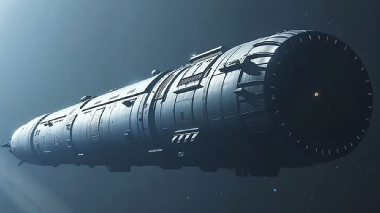 A 36-mile starship could take humans away forever