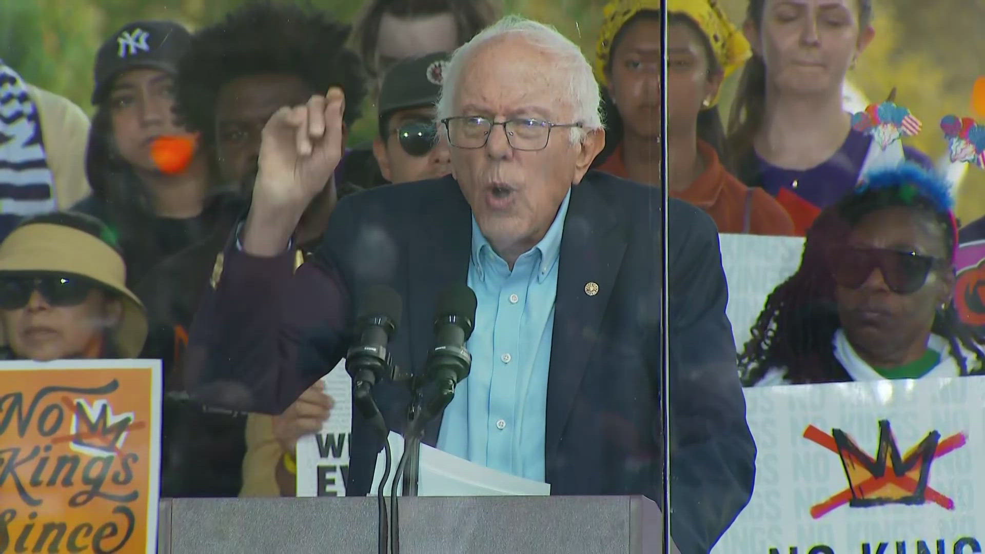 Bernie Sanders No Kings WDC Rally | Full Speech