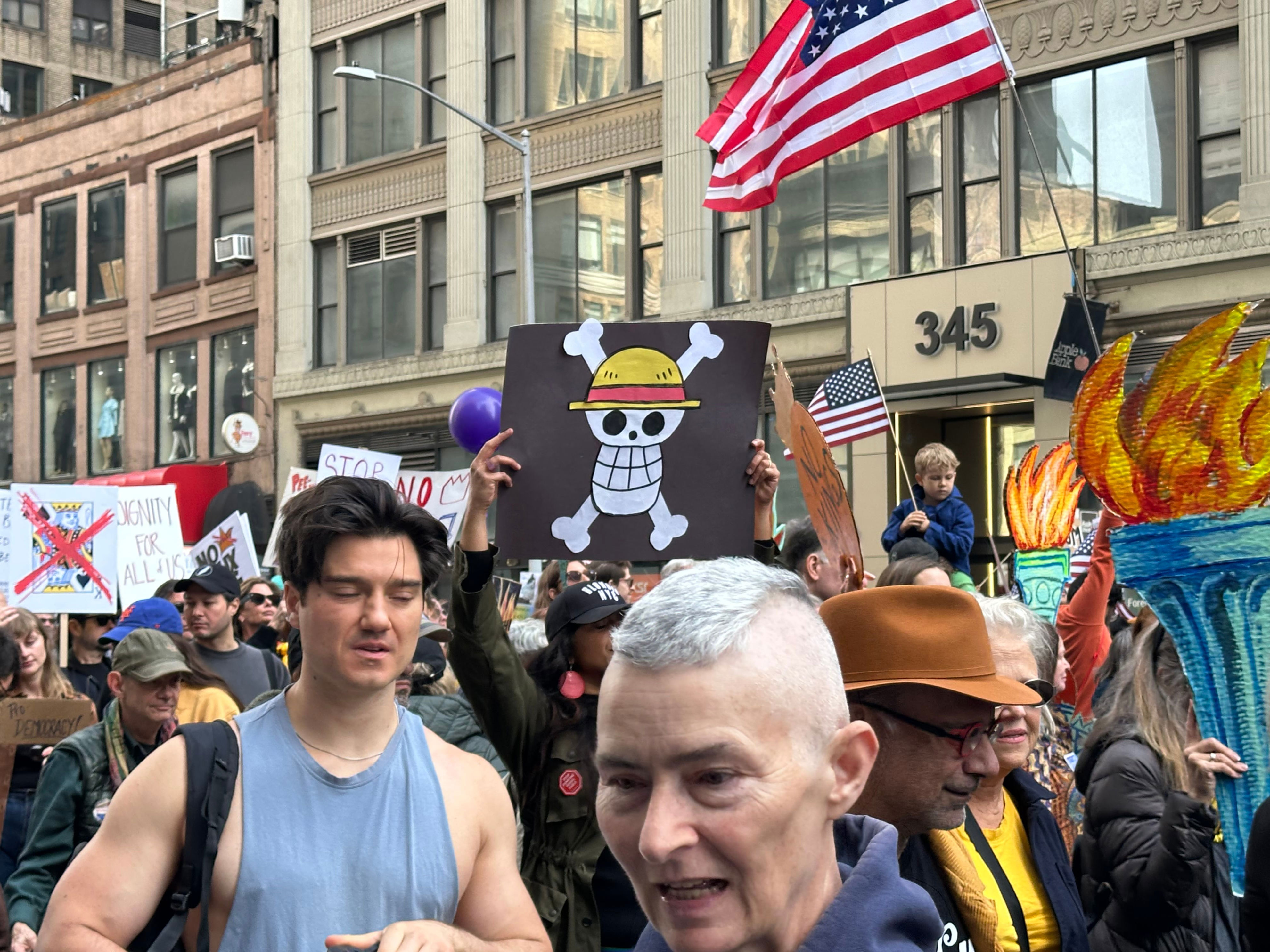 Nationwide Protests Chant 'No Kings' Against Trump
