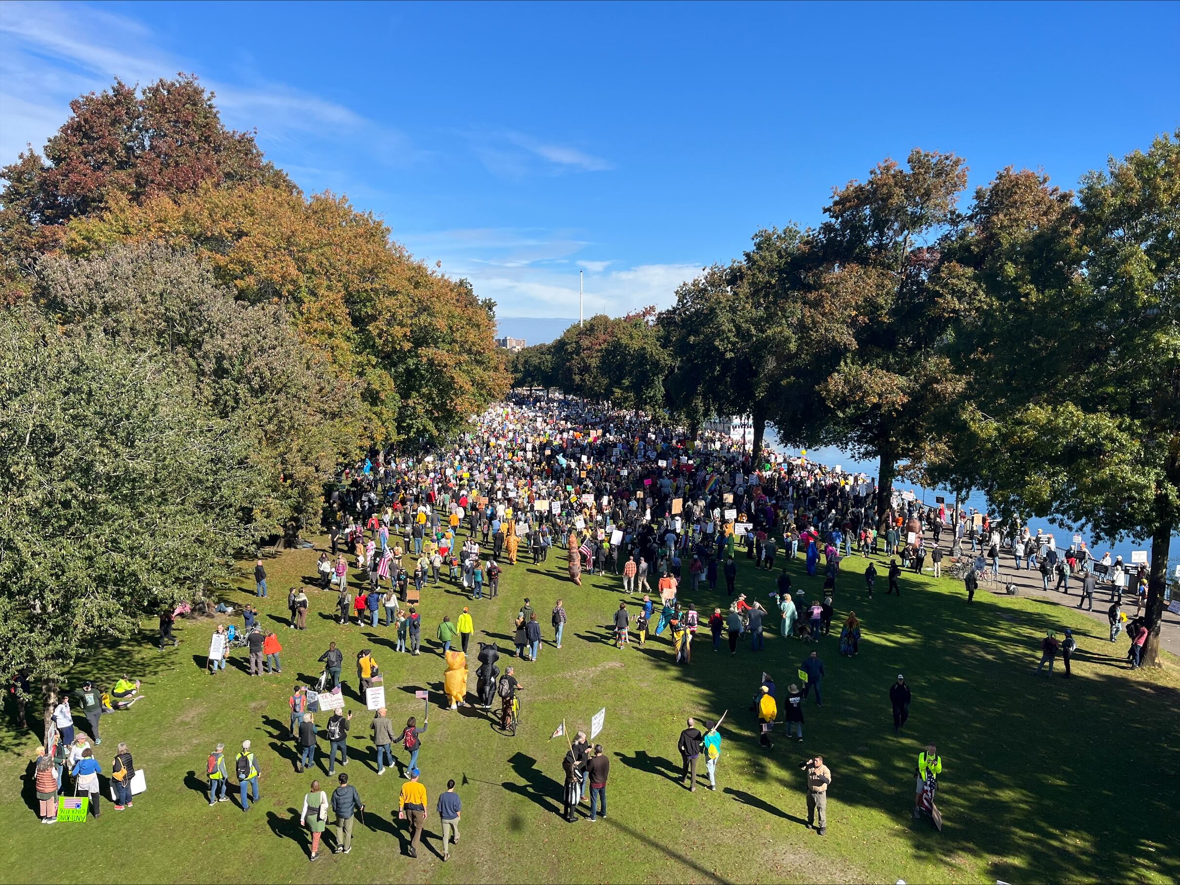 Portland ‘No Kings’ protest draws ‘tens of thousands,’ police say