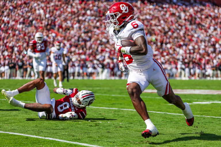 OU football vs South Carolina highlights: John Mateer, Sooners' defense ...