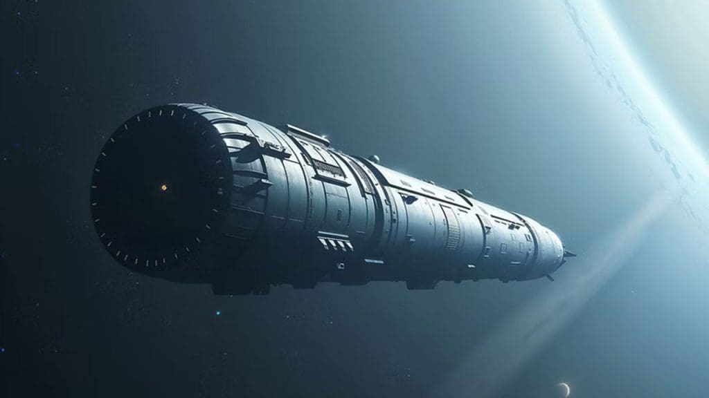 A 36-mile starship could take humans away forever