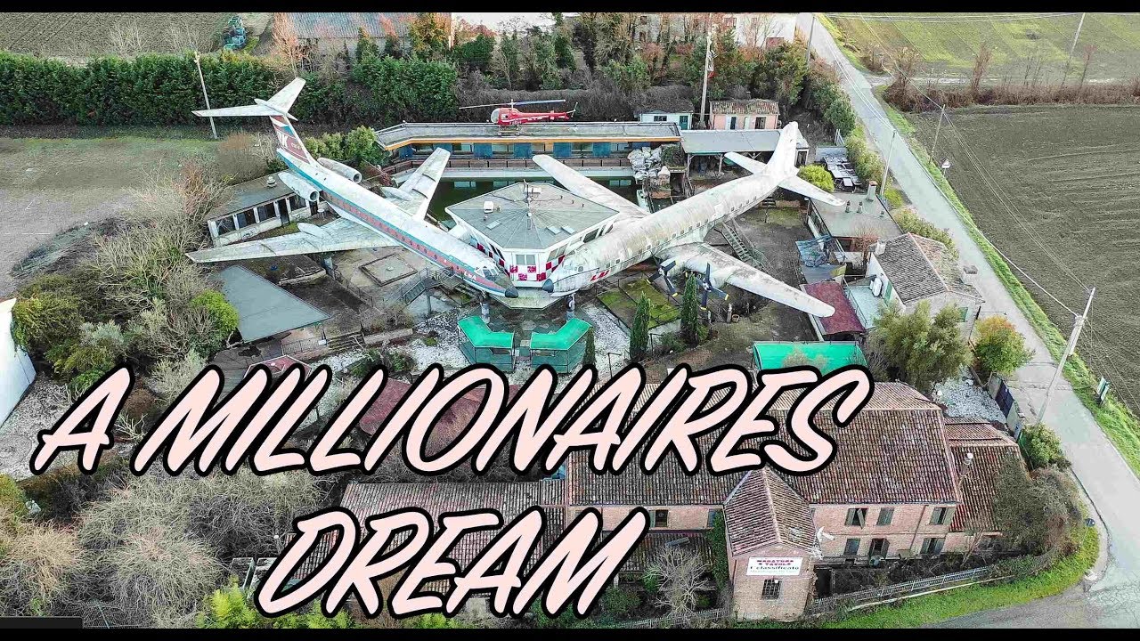 Most incredible find! Planes and helicopter at abandoned millionaires ...