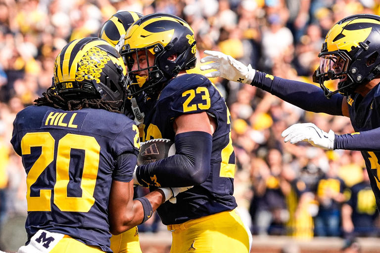 Justice Haynes injury update: Michigan football RB out with foot injury