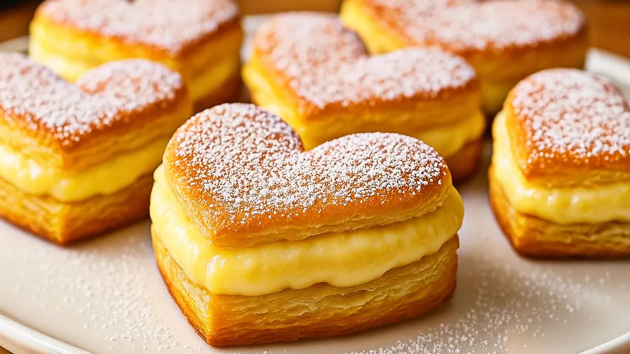 Quick puff pastry at home "In 15 minutes" + a little secret for ...