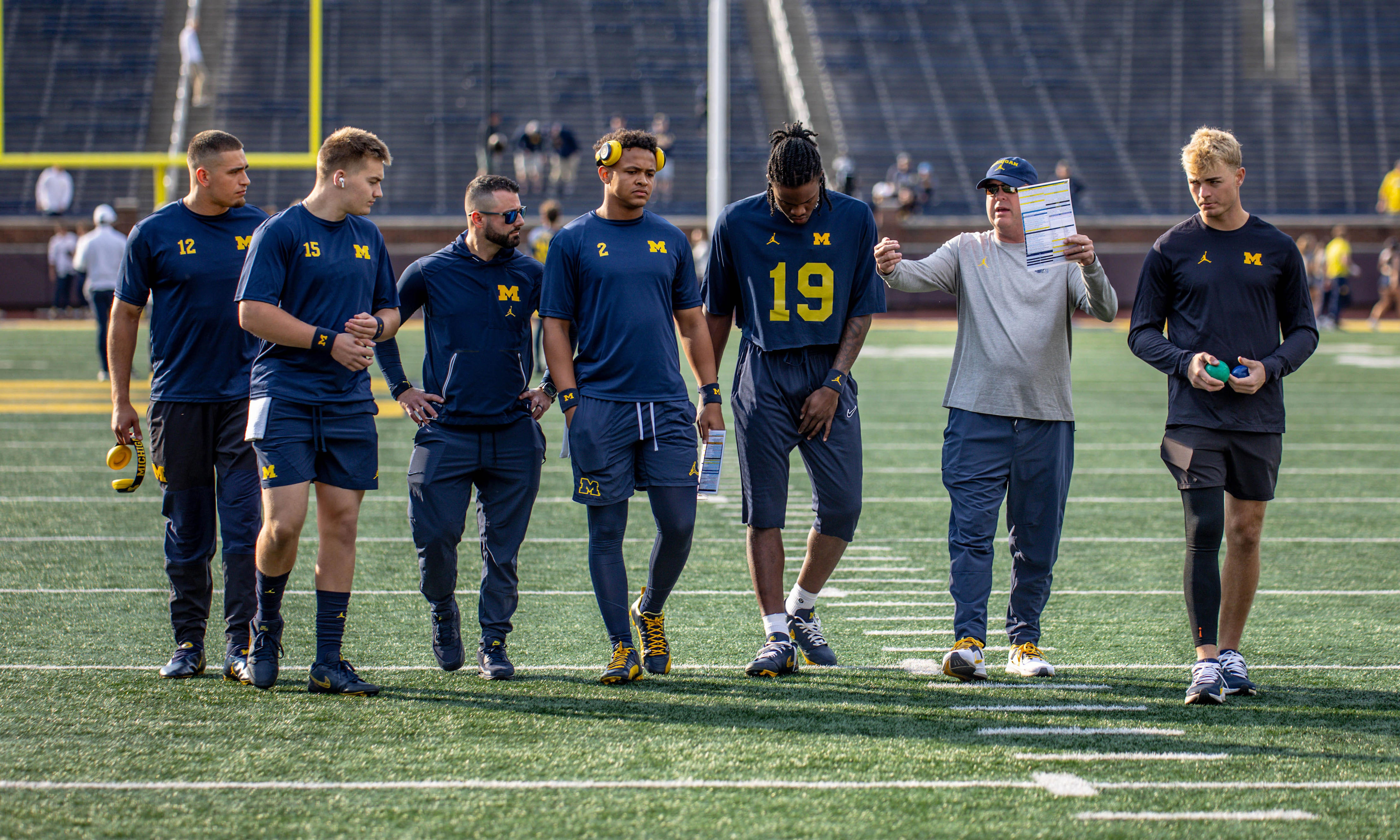 Michigan OC Chip Lindsey says offense is ‘close’ but must clean up ...