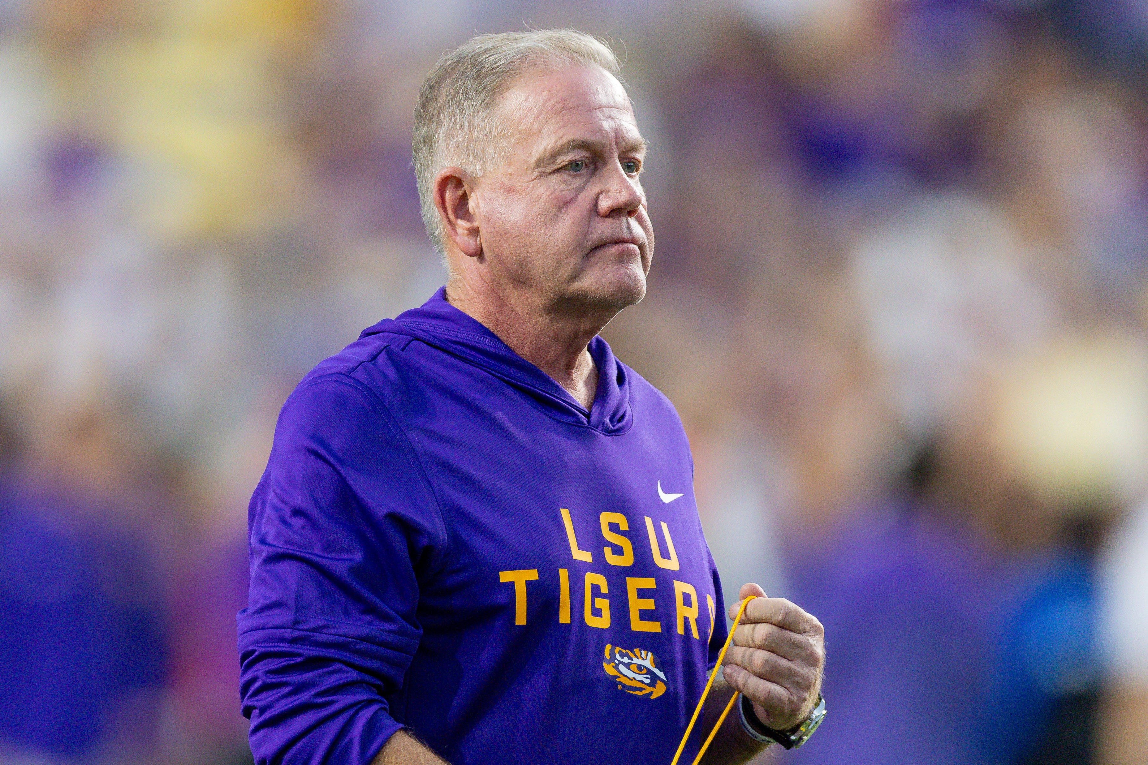 Former LSU football coach Brian Kelly releases statement two weeks ...