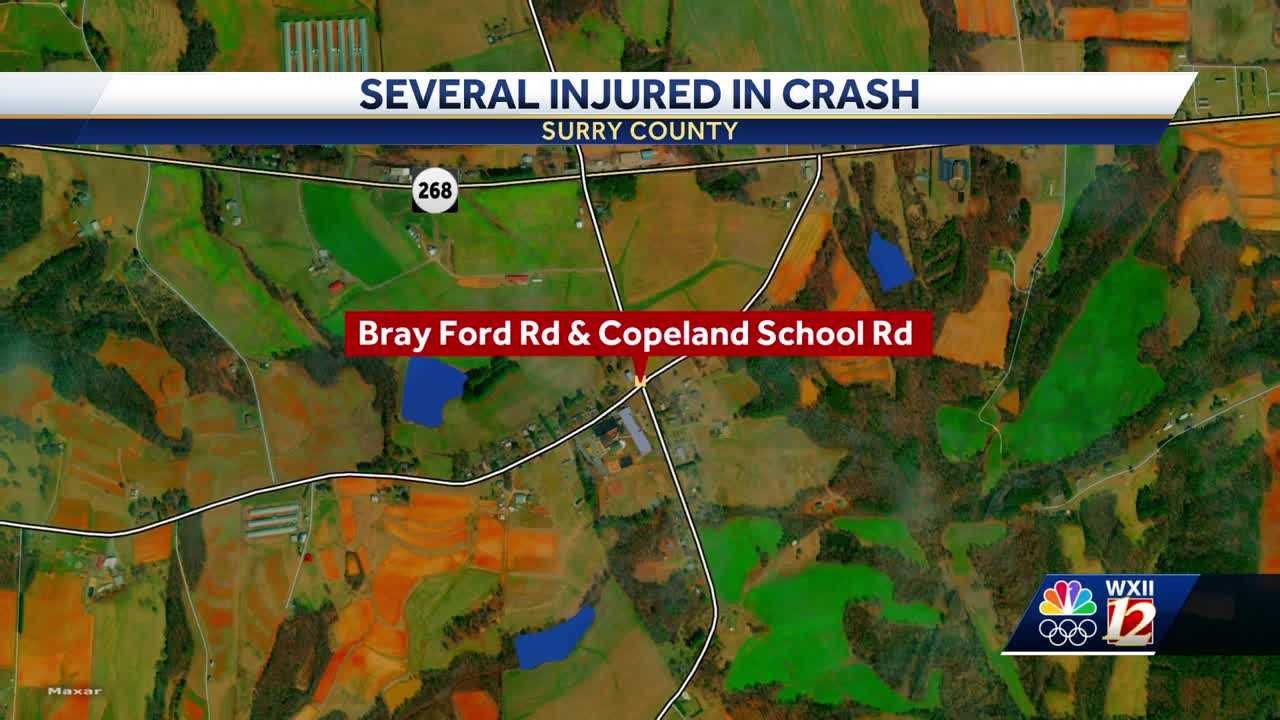 Surry County EMS: Injuries reported after crash on Copeland School Road