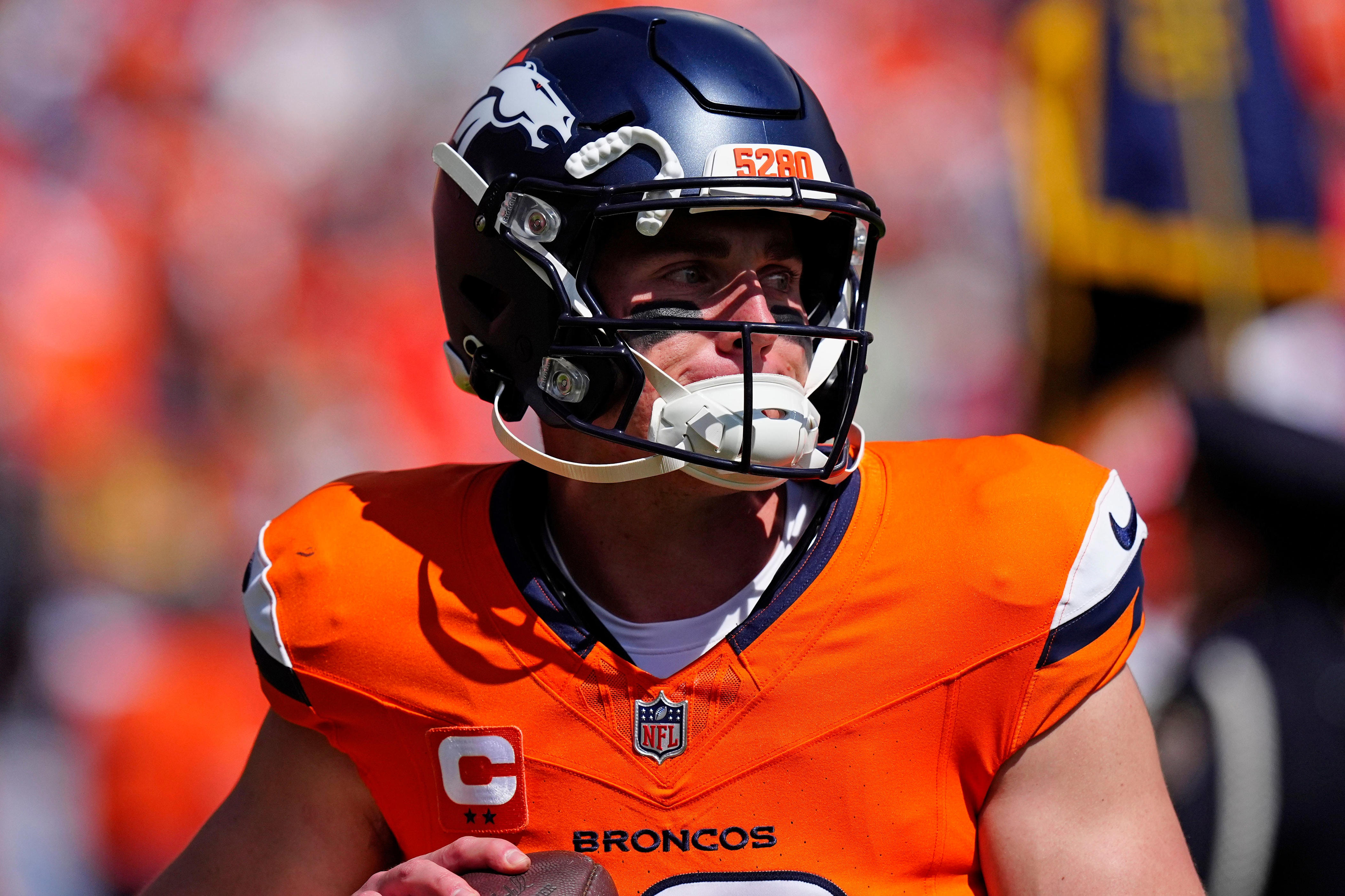 Broncos announce uniform for Sunday's game vs. Giants